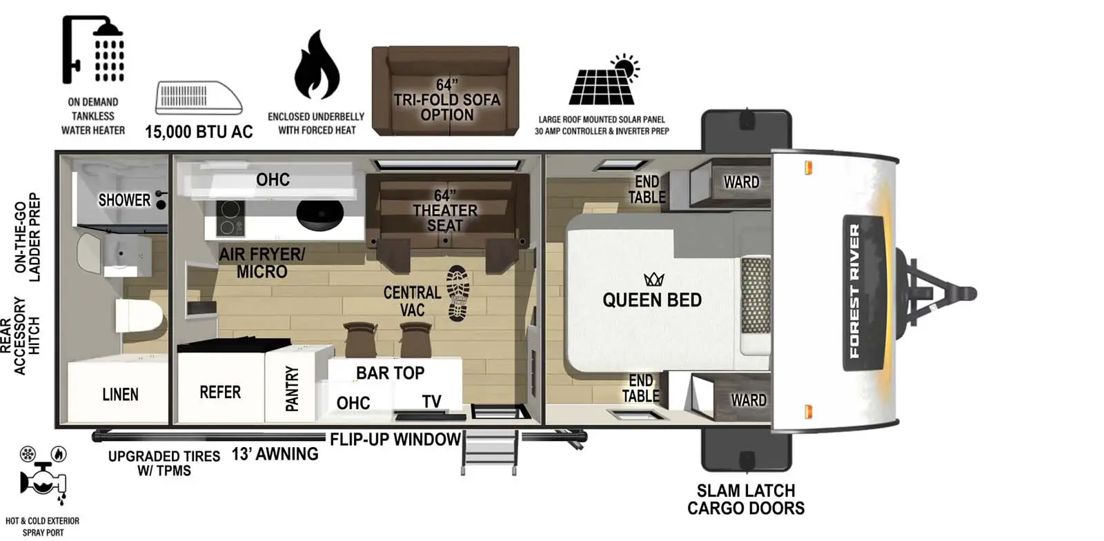 r•pod Travel Trailers - Forest River RV