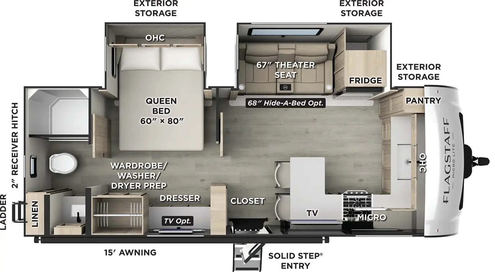 Flagstaff Micro Lite Travel Trailers - Forest River RV