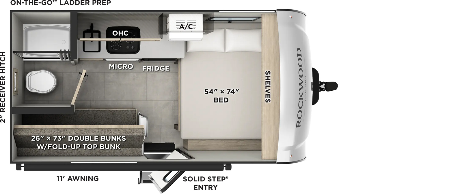 Rockwood Geo Pro Travel Trailers - Forest River RV